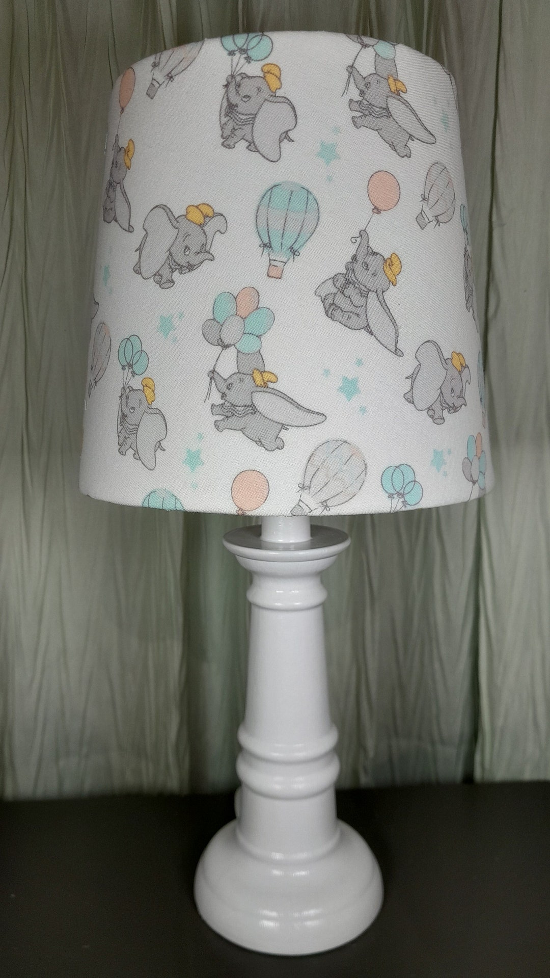 Dumbo Nursery/accent Lamp, Baby Elephant Table Lamp, Disney Inspired ...