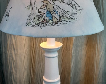 Beatrix Potter Peter Rabbit Lamp Woodland Baby Lamp Bunny - Etsy
