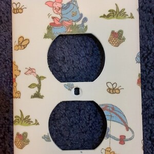 Set of Vitage Winnie the Pooh Light Switch Plate/outlet Covers, Pooh ...