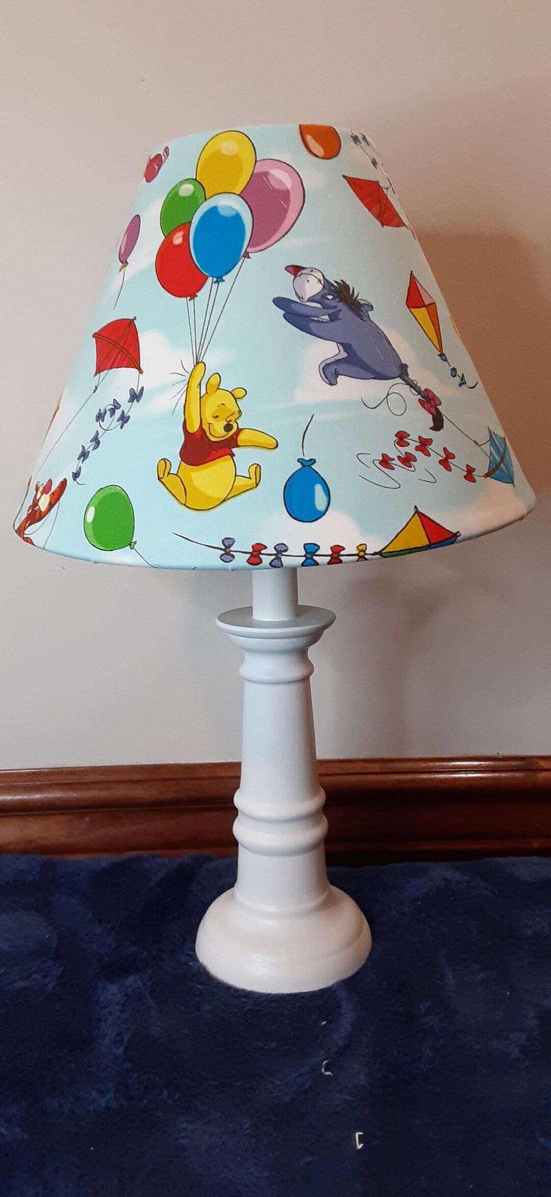 Winnie the Pooh Nursery/accent Lamp, Pooh ,tigger, Eeyore, Piglet Baby ...