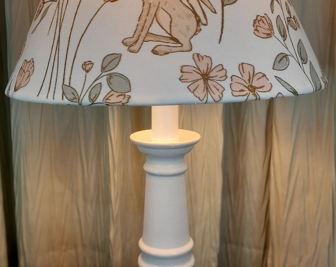 Bunny Accent/nursery Lamp, Rabbit Lamp, Woodland Nursery/accent/table ...