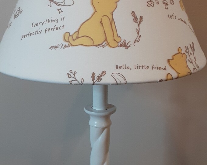 Winnie the Pooh Nursery/accent Lamp Pooh Baby Lamp Pooh - Etsy