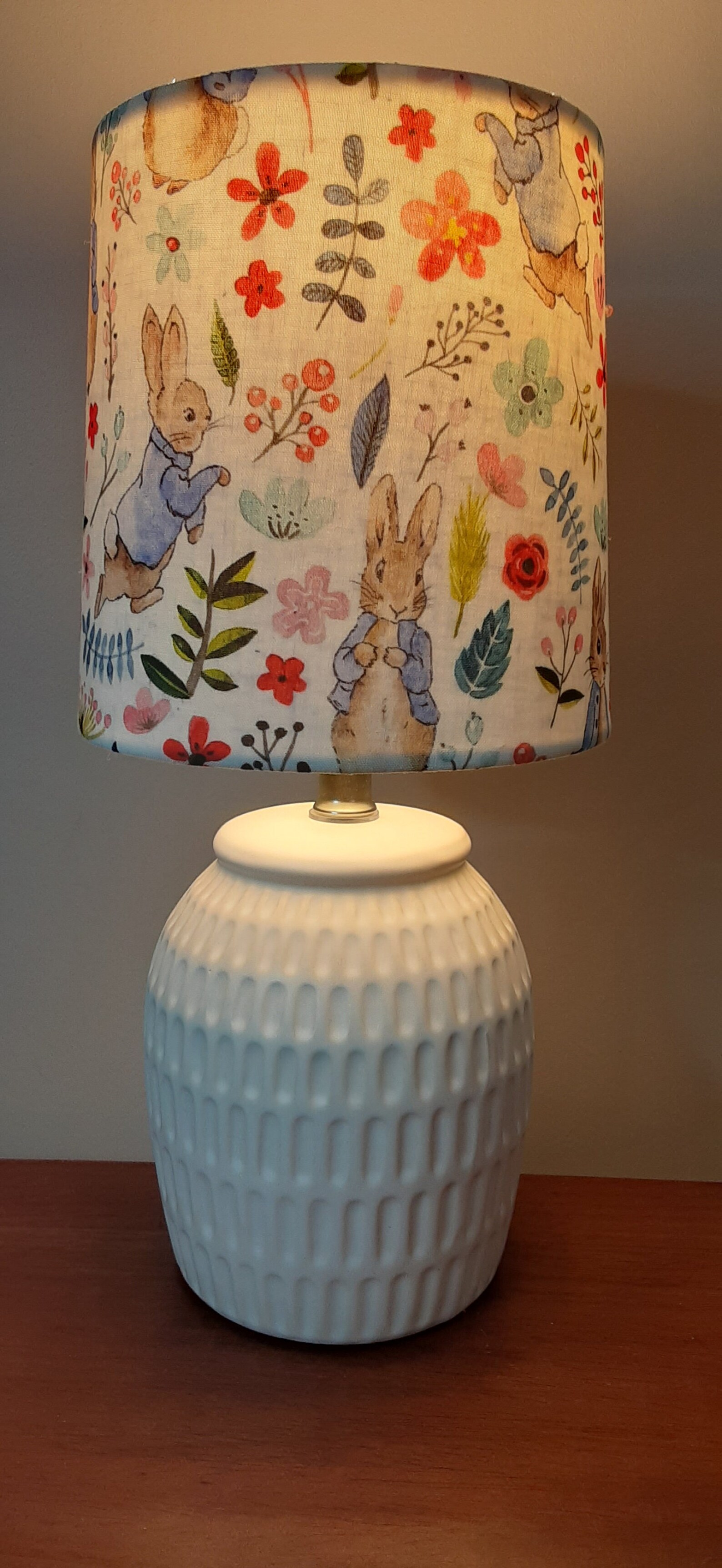 Beatrix Potter Peter Rabbit Lamp Woodland Baby Lamp Bunny | Etsy