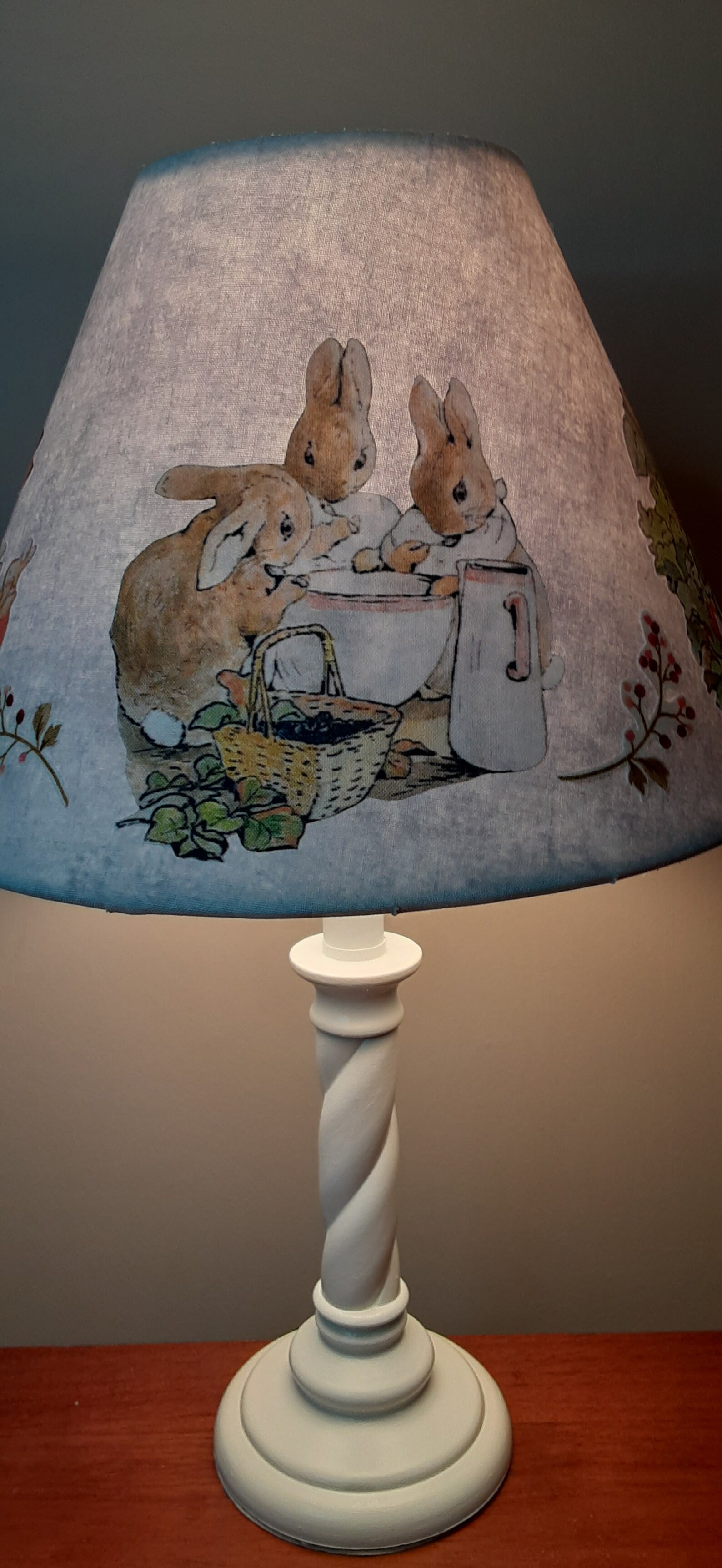 Beatrix Potter Peter Rabbit Lamp Woodland Baby Lamp Bunny - Etsy