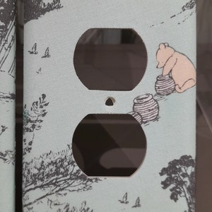 Set of Winnie the Pooh Switch Plates, Pooh Nursery Outlets, Pooh Tigger ...
