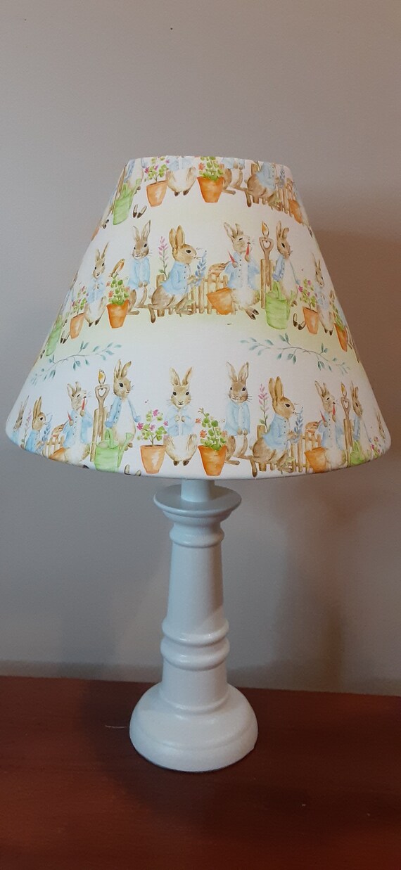 Beatrix Potter Peter Rabbit Lamp Woodland Baby Lamp Bunny - Etsy