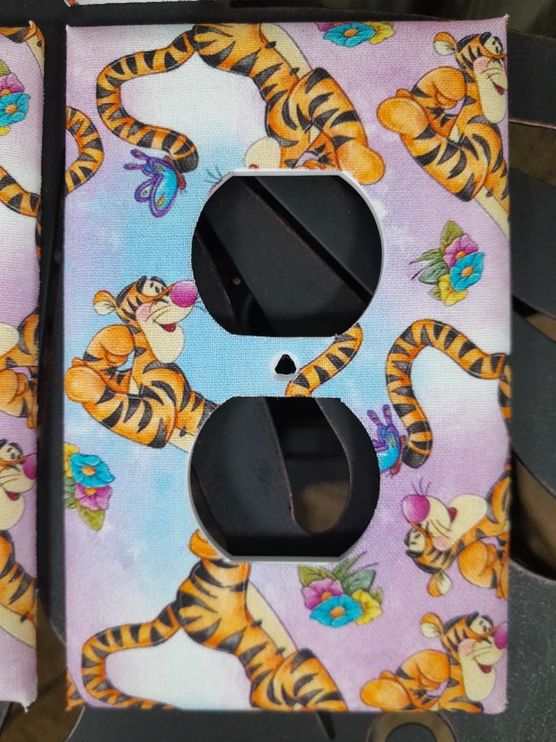 Set of Winnie the Pooh Light Switchplates, Tigger Wall Plates Outlet ...