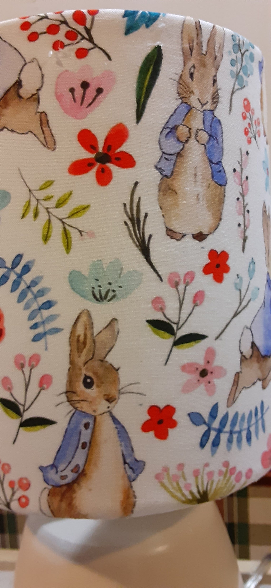 Beatrix Potter Peter Rabbit lamp Woodland baby lamp bunny | Etsy