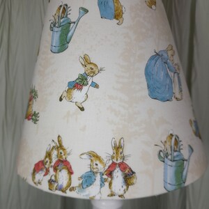 Beatrix Potter Peter Rabbit Lamp, Woodland Baby Lamp, Bunny Child's ...