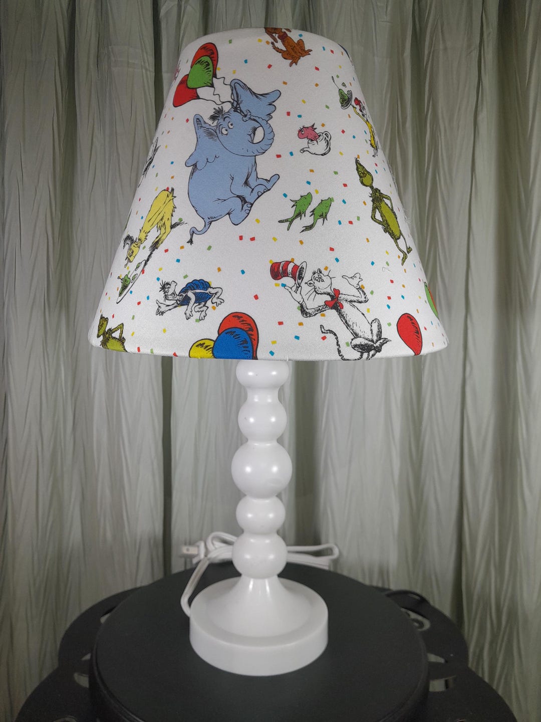 Reduced:dr. Seuss Accent Lamp, Cat in the Hat/horton the Elephant Child ...