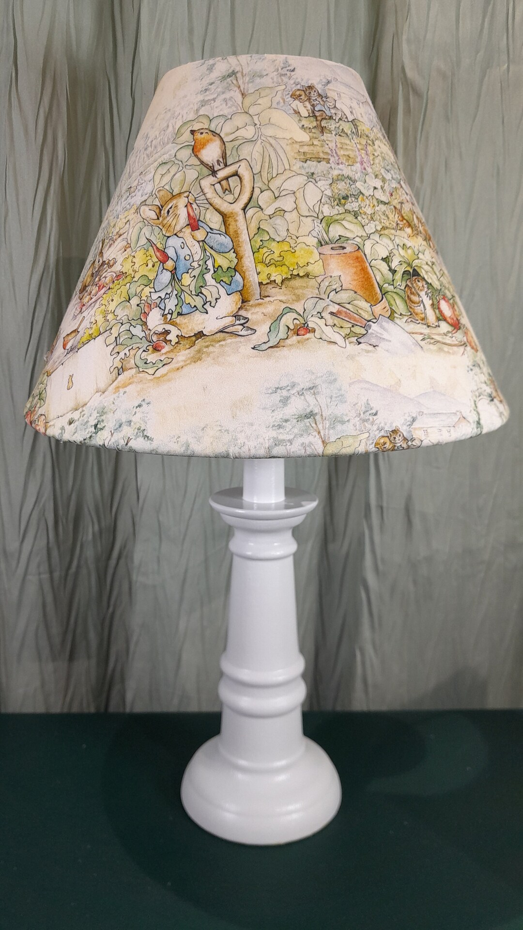 Beatrix Potter Peter Rabbit Lamp Woodland Baby Lamp Bunny - Etsy