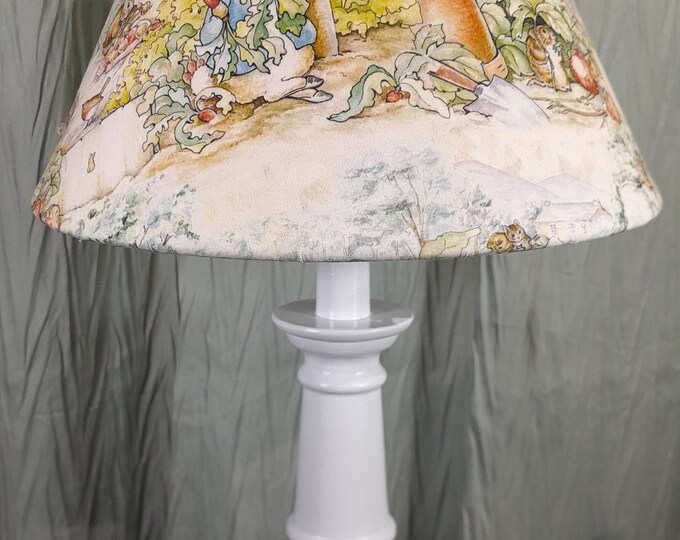 Beatrix Potter Peter Rabbit Lamp Woodland Baby Lamp Bunny - Etsy