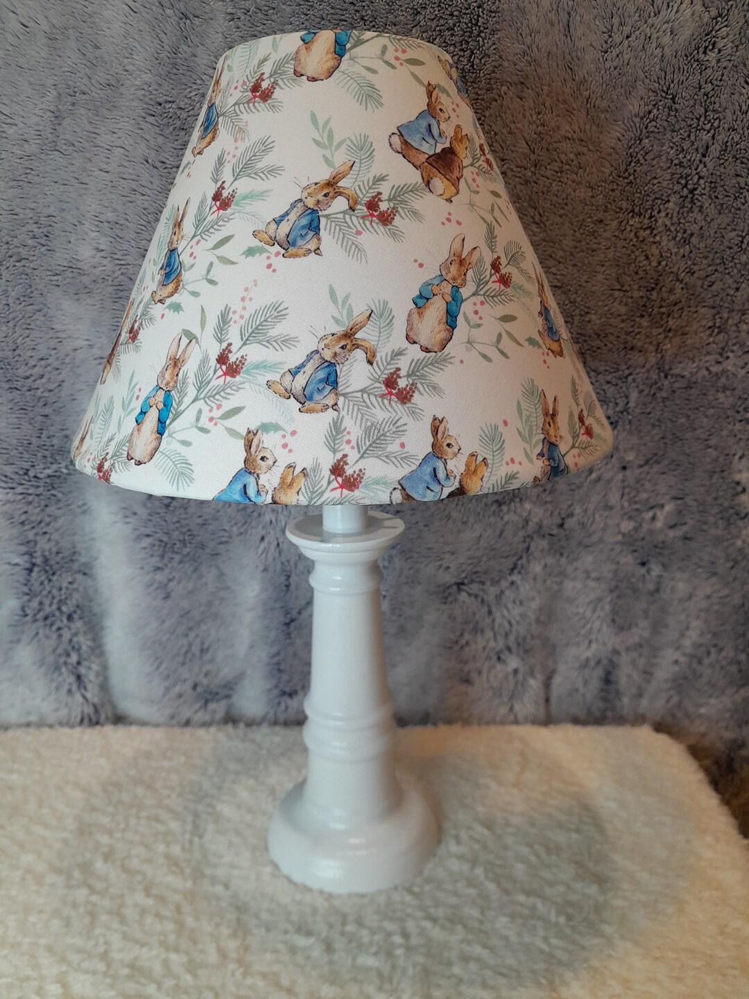 Beatrix Potter Peter Rabbit Lamp Woodland Baby Lamp Bunny - Etsy