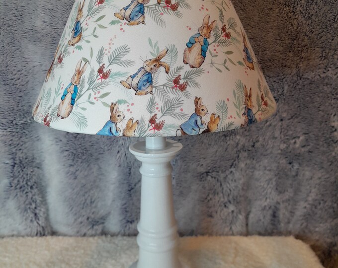 Beatrix Potter Peter Rabbit Lamp, Woodland Baby Lamp, Bunny Child's ...