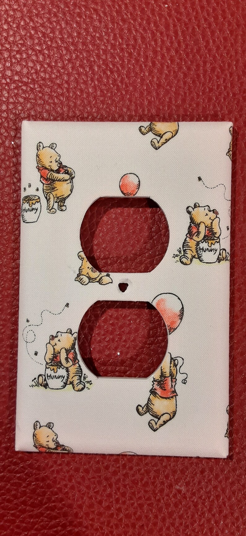Set of Winnie the Pooh Light Switchplate Outlet Covers, Pooh Nursery ...