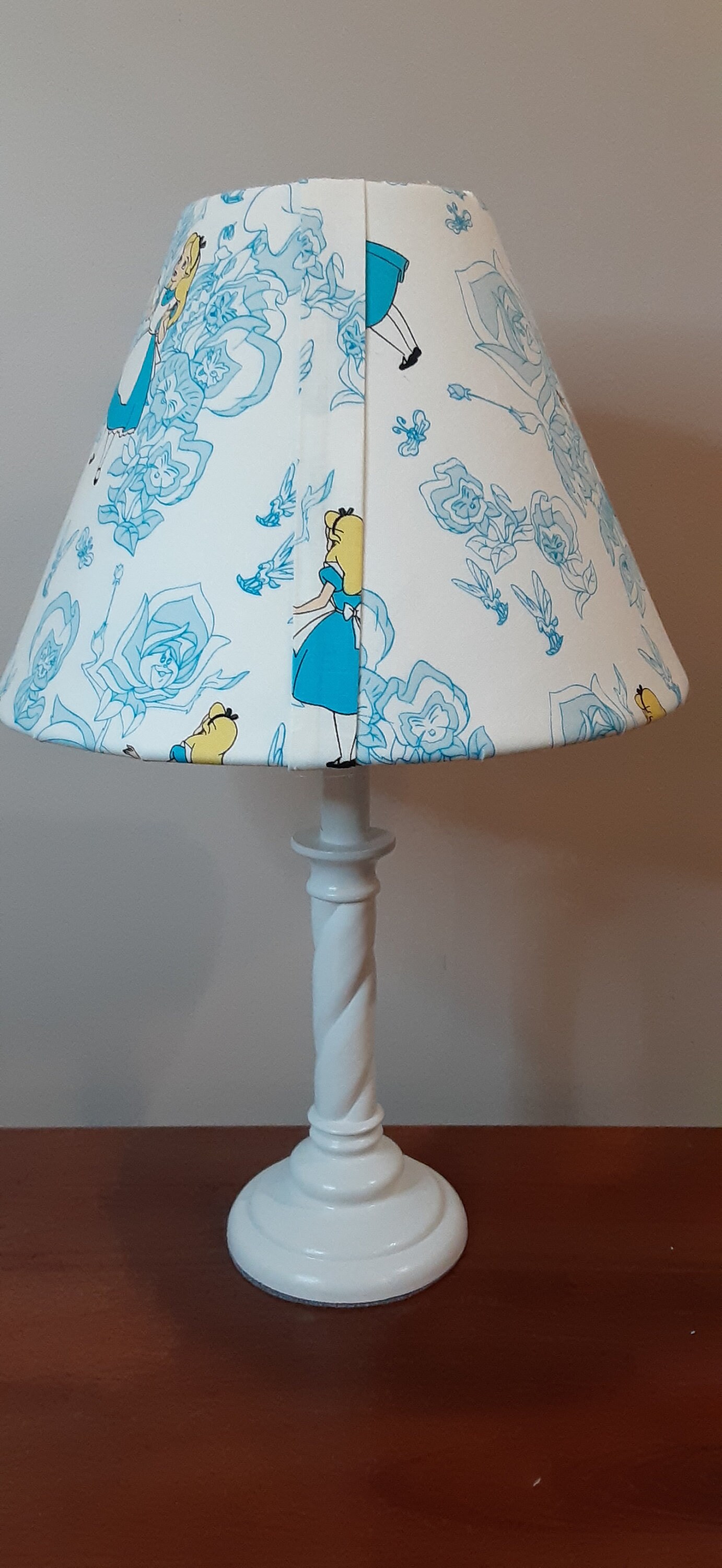 Alice in Wonderland Nursery Accent Lamp Alice in Wonderland | Etsy