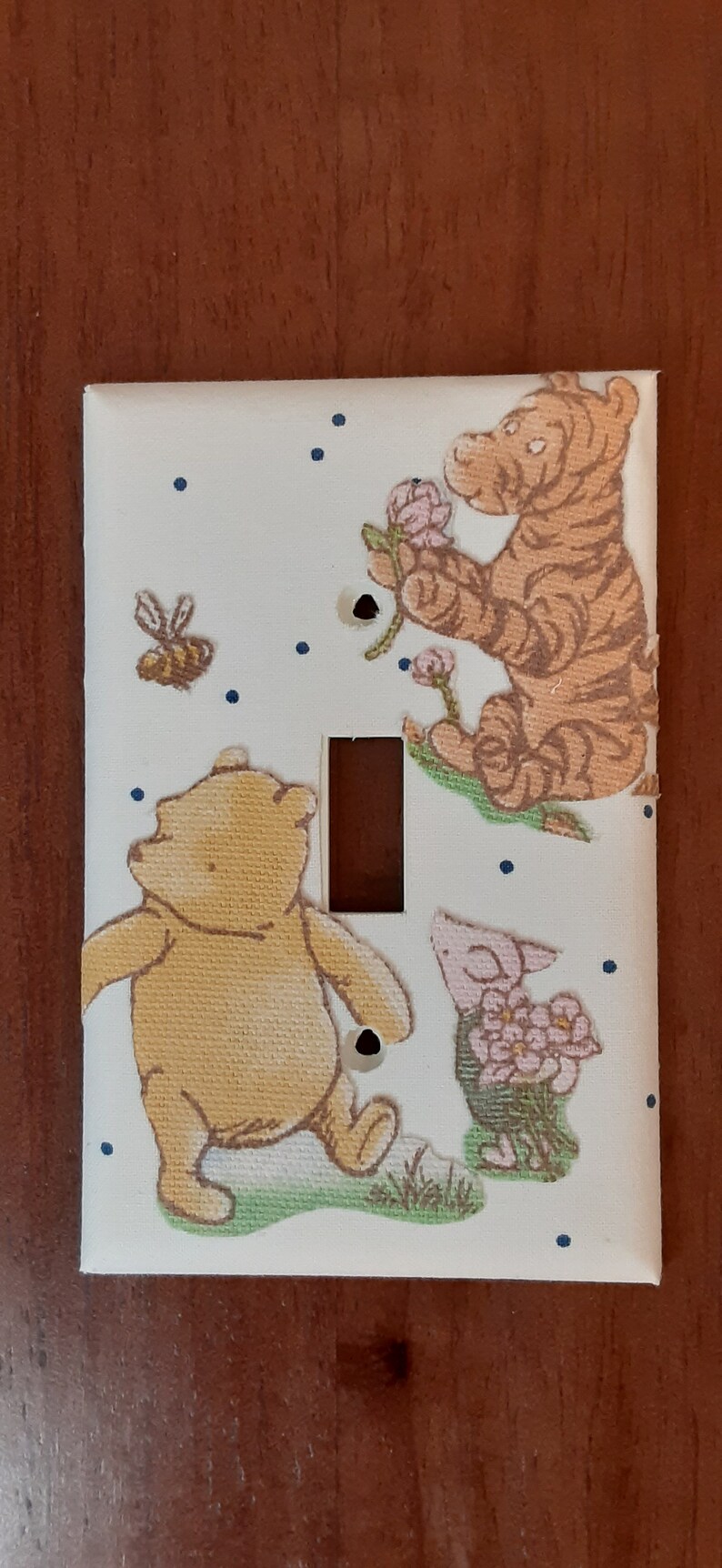 Set of Classic Winnie the Pooh Switch Plate Outlet Covers | Etsy