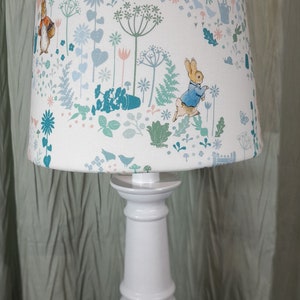 Beatrix Potter Nursery Accent Lamp, Peter Rabbit Nursery Lamp, Jemima ...