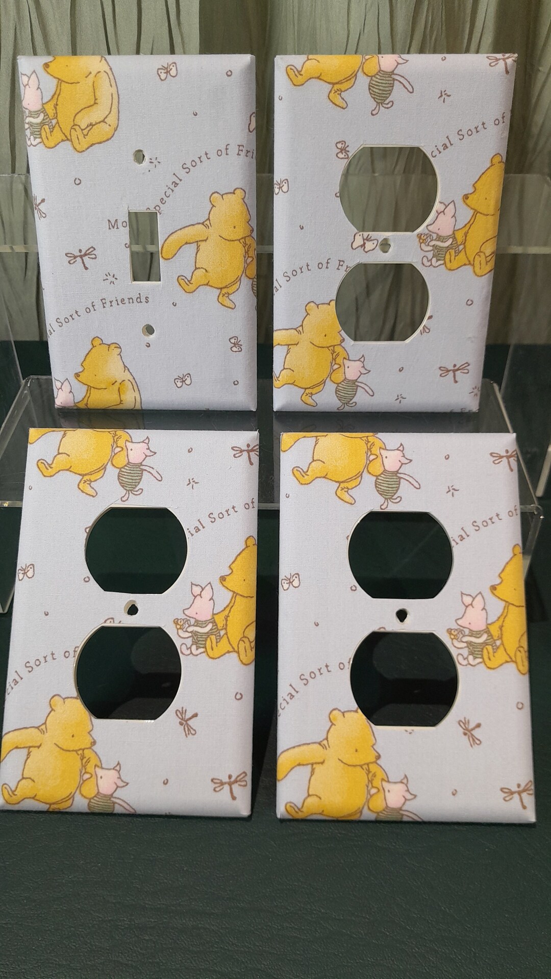 Set of Classic Winnie the Pooh Light Switchplate/outlet Covers, Pooh ...
