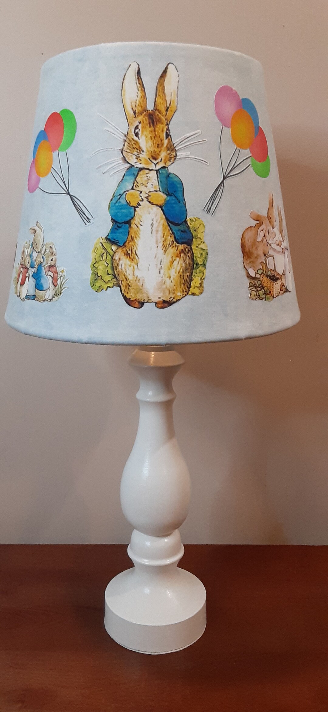 Large Beatrix Potter Nursery/accent Lamp, Peter Rabbit Lamp Peter ...