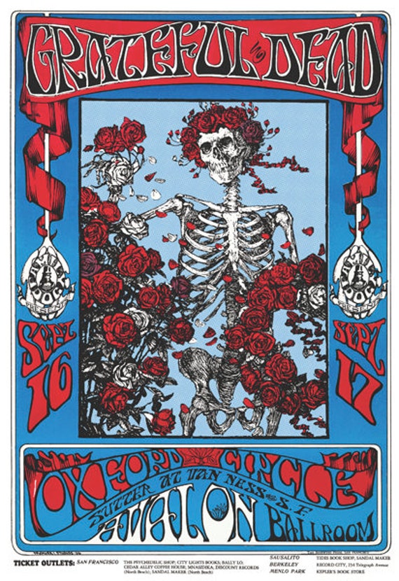 Grateful Dead Bears Poster