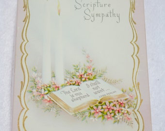Vintage Sympathy Cards | Etsy
