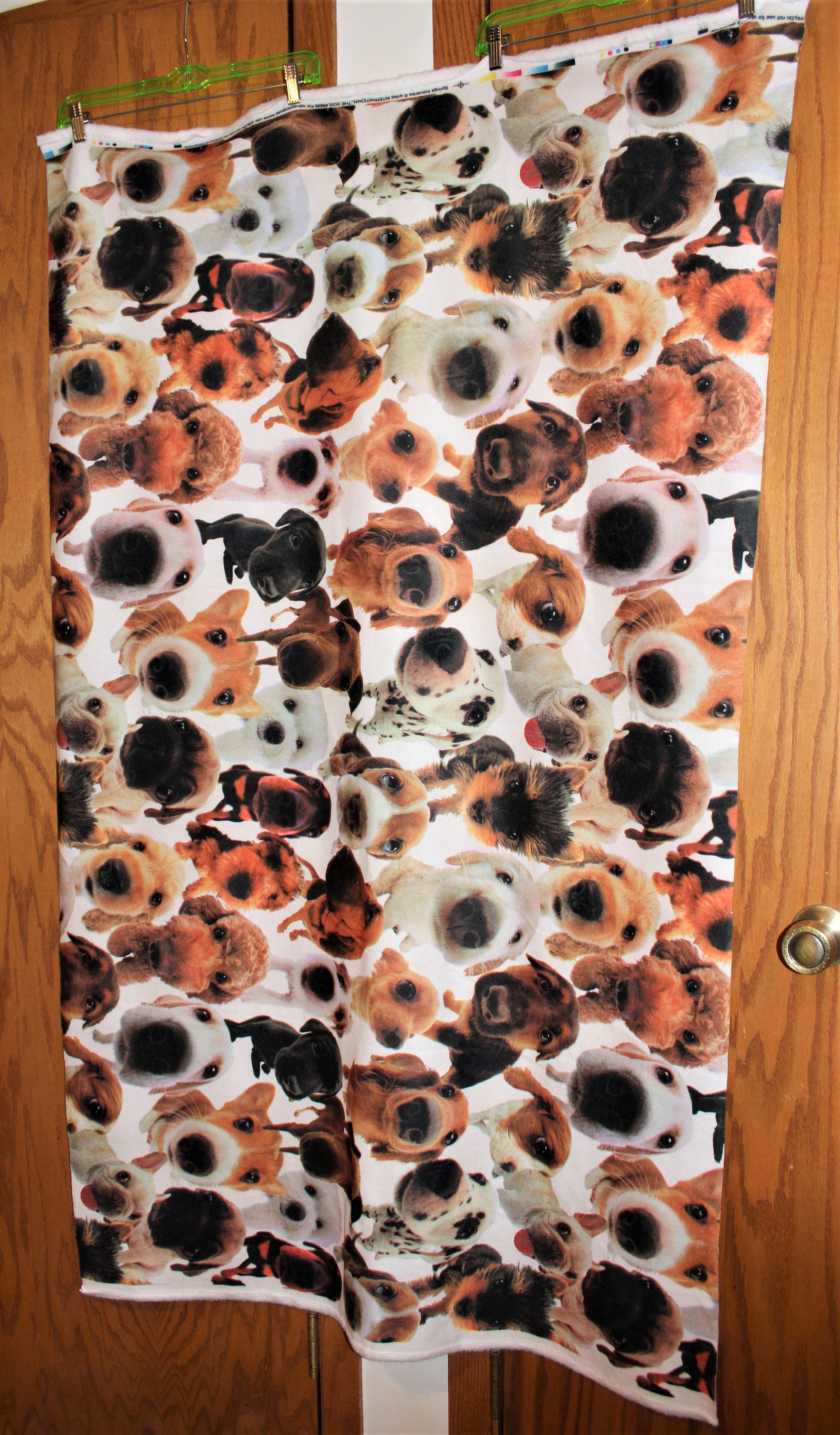 Springs Industries the Dog 9899 Fleece Fabric International - Etsy