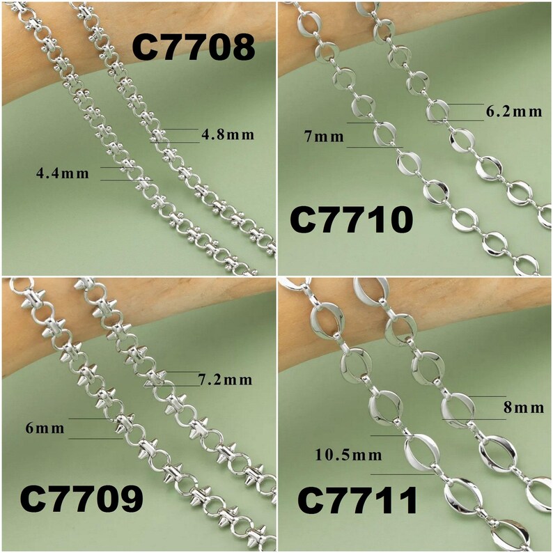 18k Gold Filled Bulk Unfinished Chains for Necklace Permanent Jewelry ...