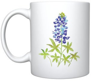 Texas Bluebonnet Mug | Etsy