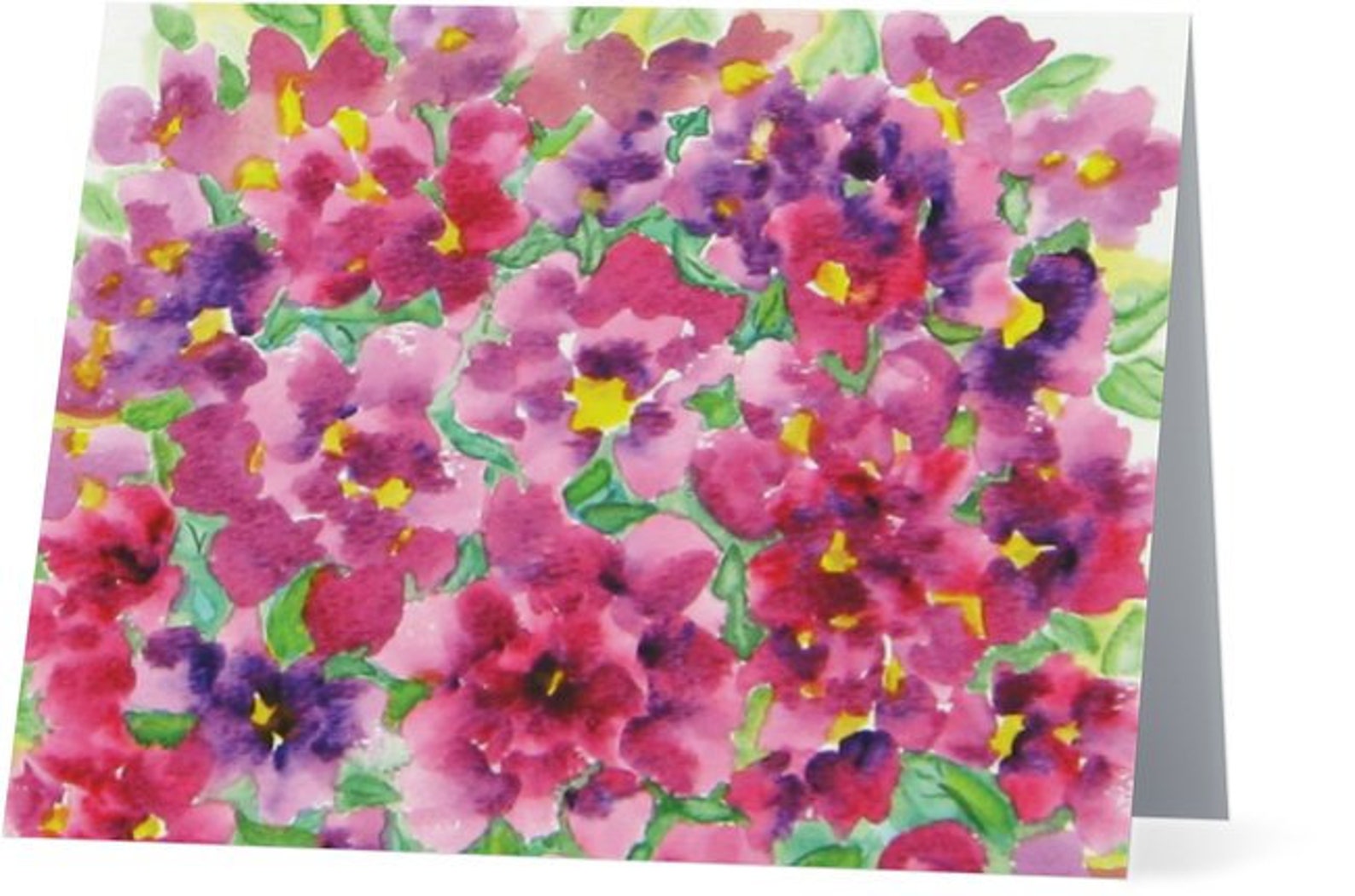 6 English Garden Note Cards Blank Inside Assorted Notecard - Etsy