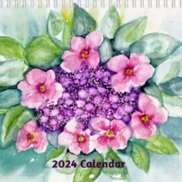 Watercolor Calendar - Etsy