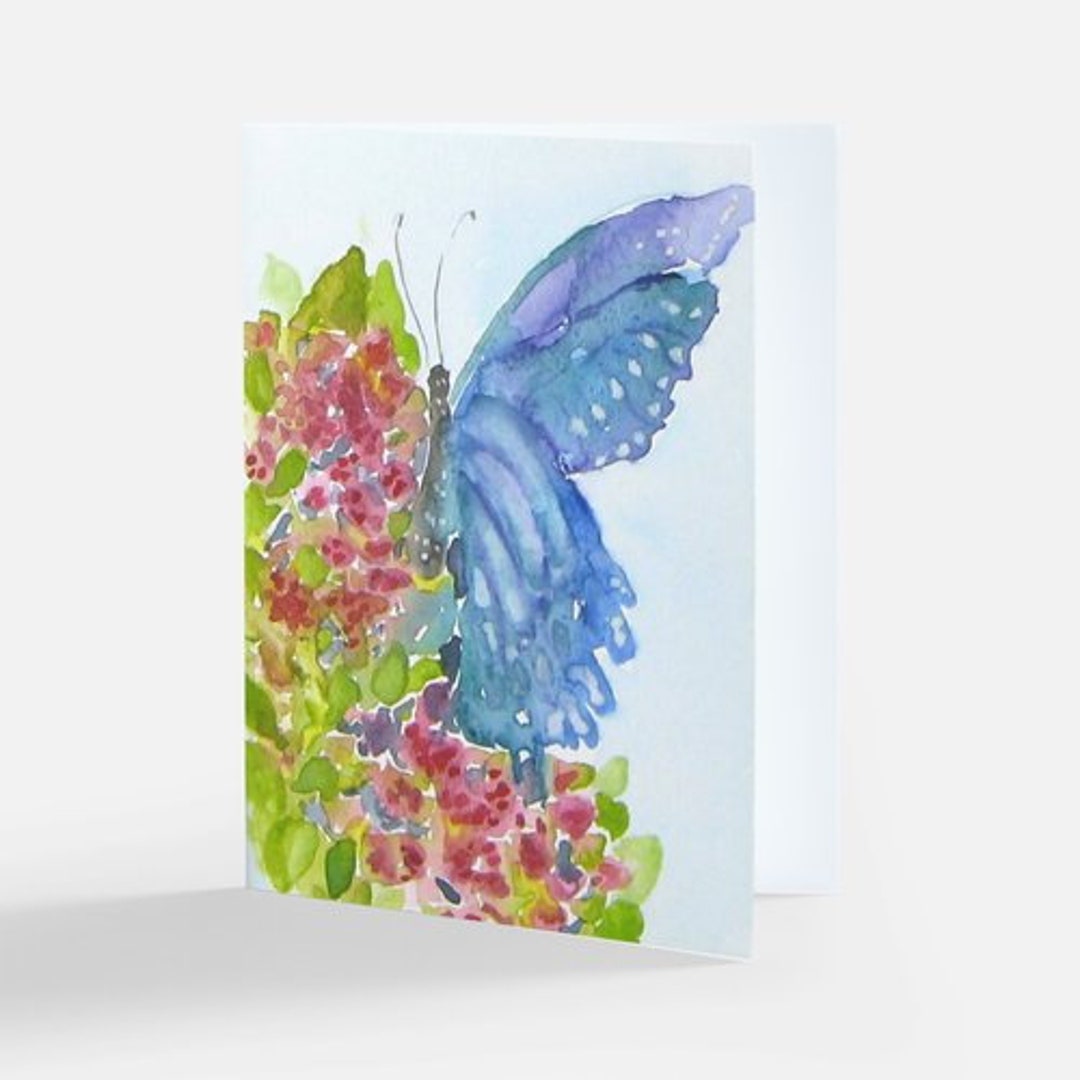Vibrant butterfly Note Cards, Notecards, Butterfly Greeting Cards ...