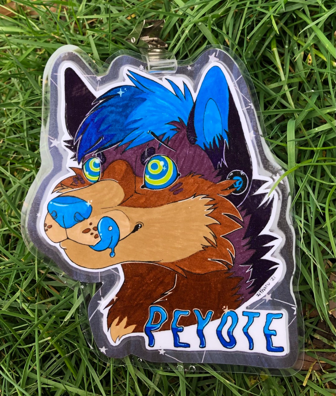 Custom Furry/fursuit Badge! - Etsy
