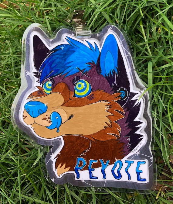Custom Furry/fursuit Badge | Etsy