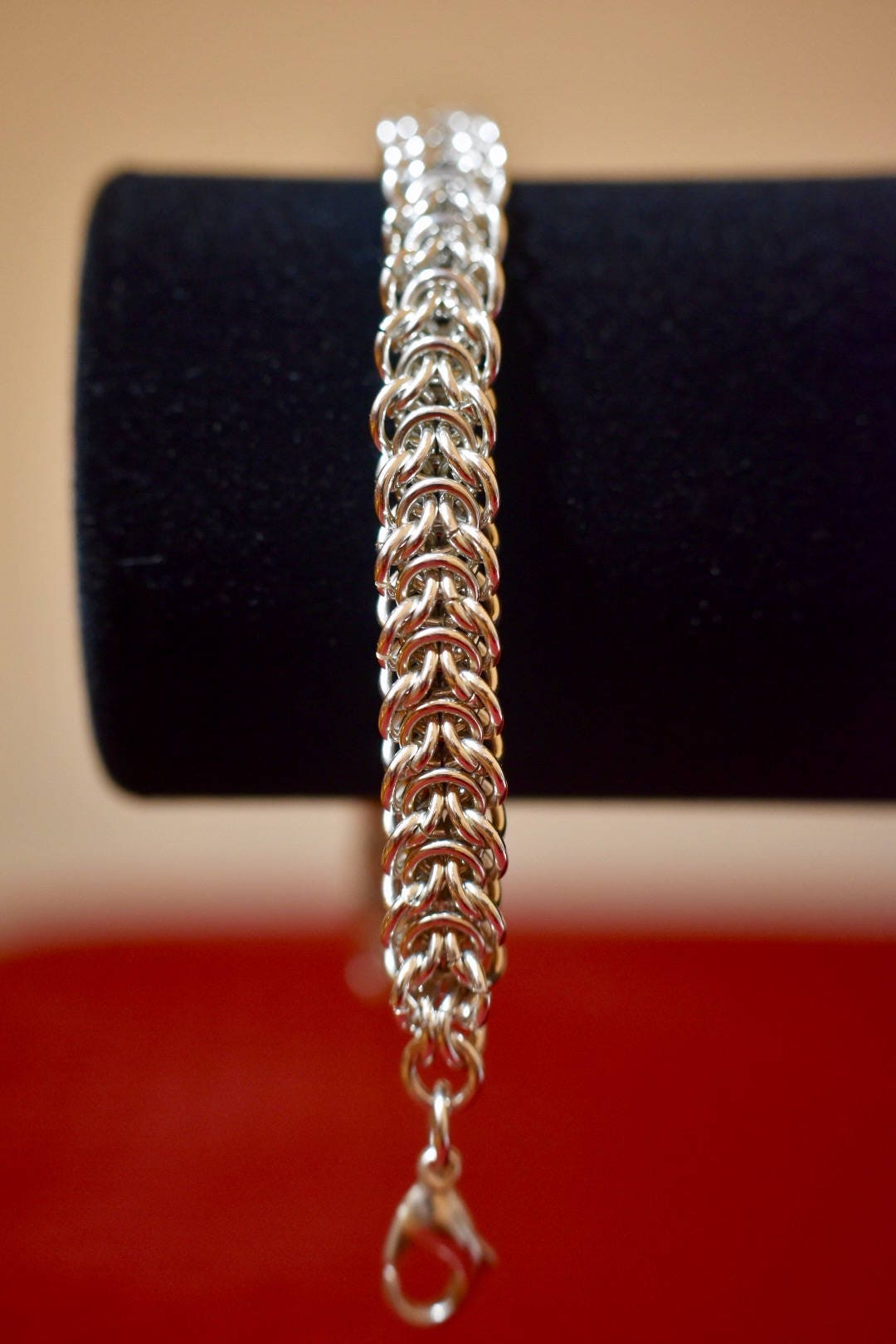 Sterling Silver Bracelet, Elf Weave Bracelet, Hand Made, Made in USA ...