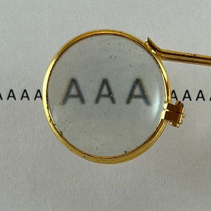 Eye Loop Spectacles Glasses With Clip on Double Lens 5x and 10x Power ...