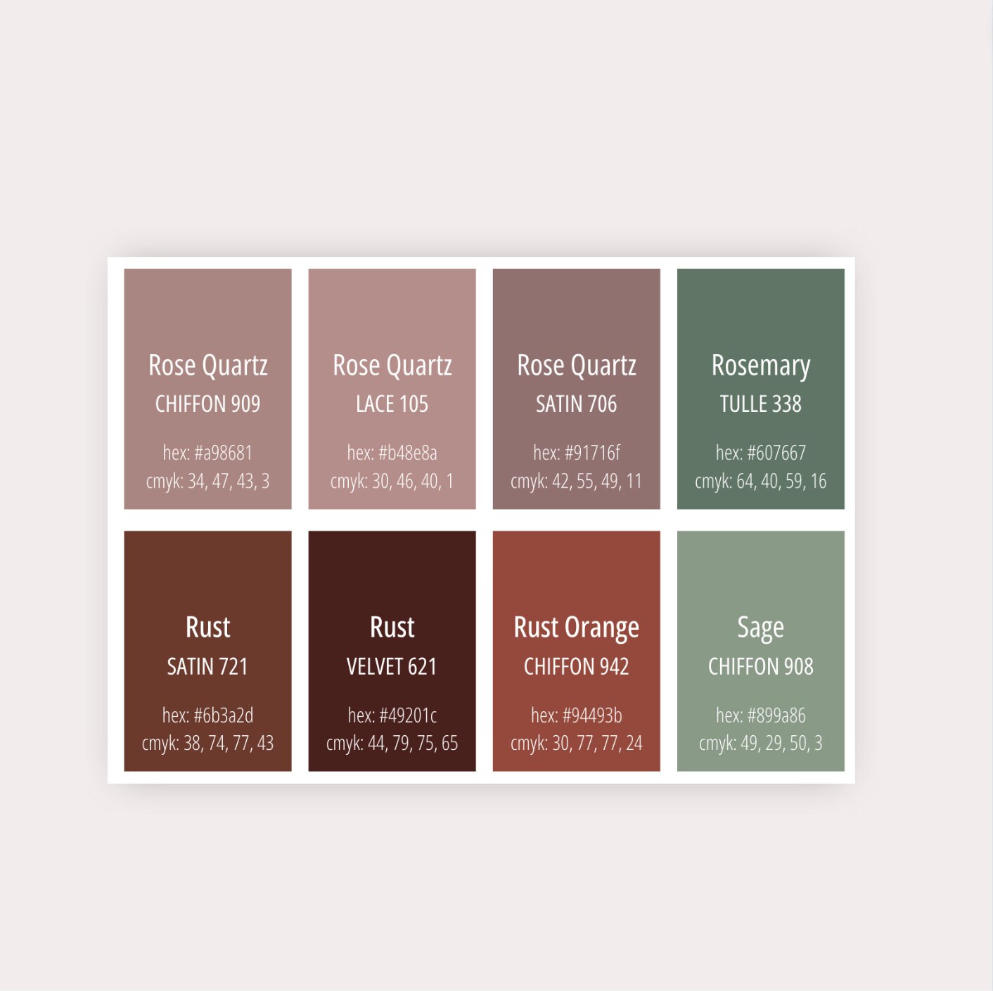 DIGITAL DOWNLOAD Complimentary and Coordinating Color Reference Guide ...