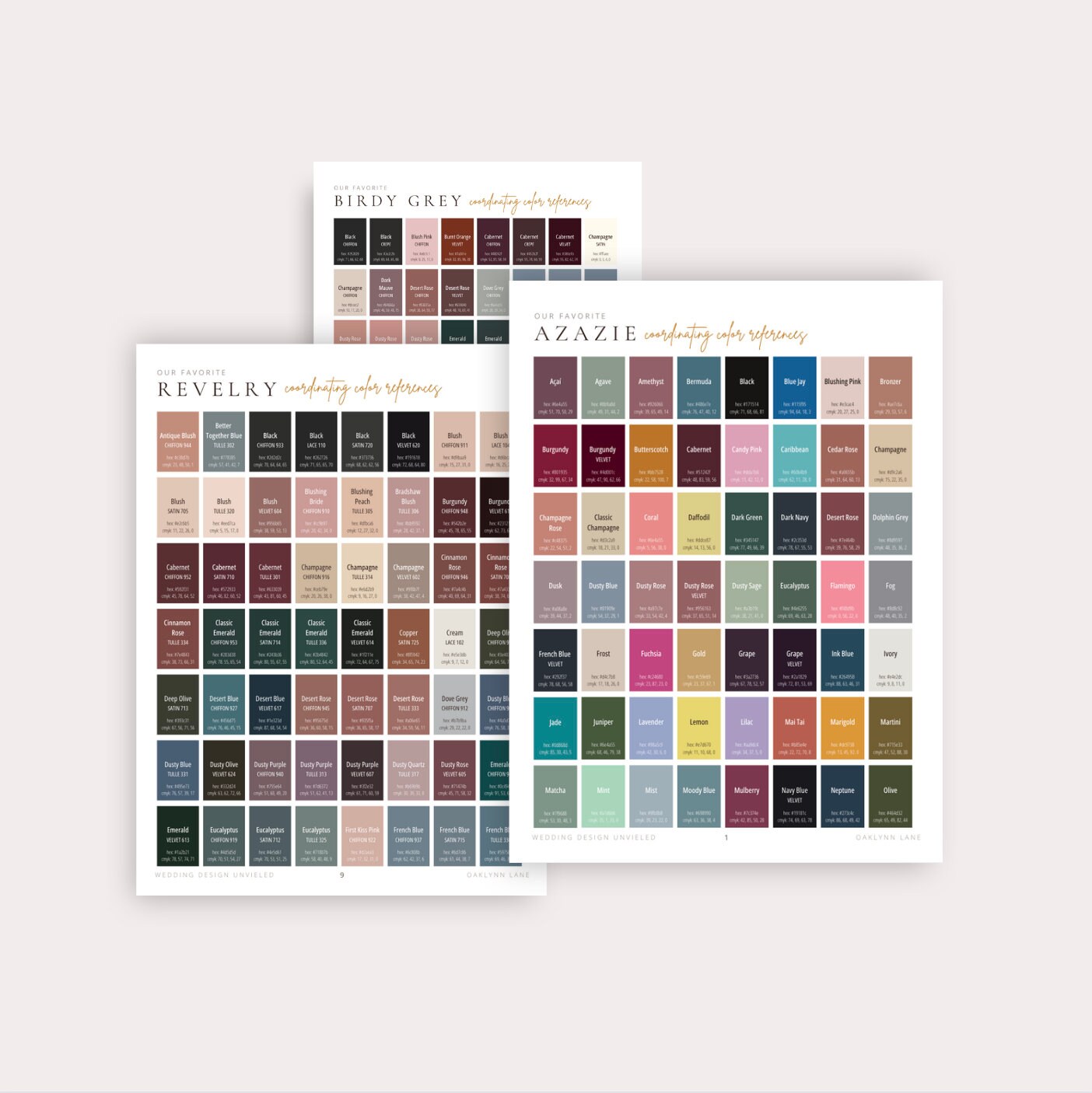 DIGITAL DOWNLOAD - Complimentary and Coordinating Color Reference Guide ...