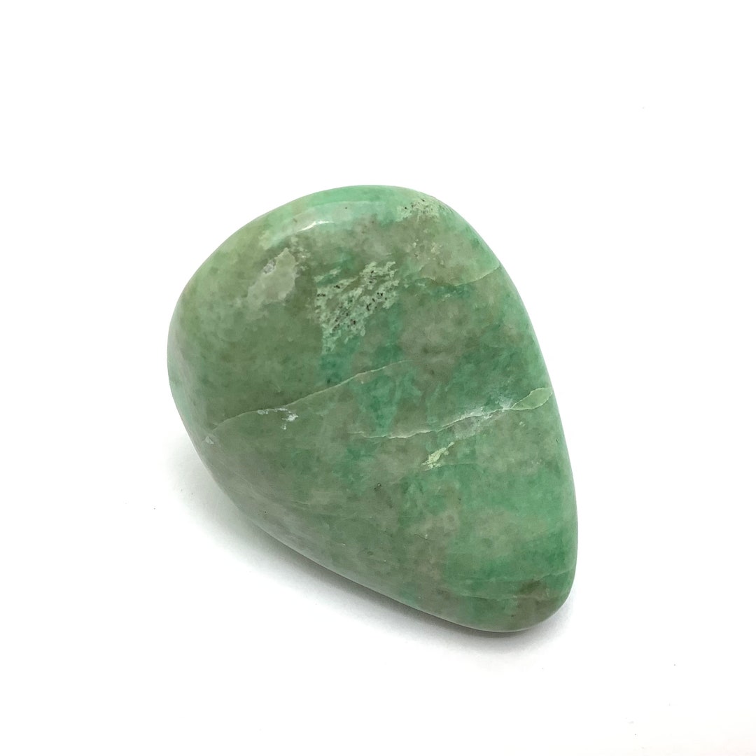 Burmese Maw Sit Sit Pebble, Natural Green Burma Gem Stone Polished ...