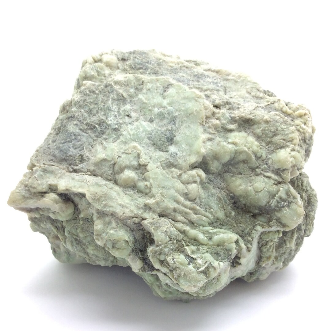 Trinity Alps Botryoidal Nephrite Jade Specimen, Large Green Bubble Gem ...