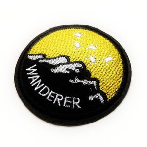 Carl Sagan Space Wanderer Embroidered Patch - Etsy