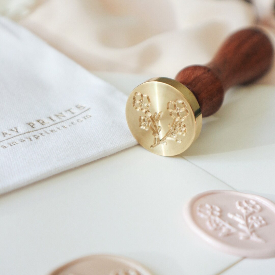 Poppy Wax Stamp - Etsy