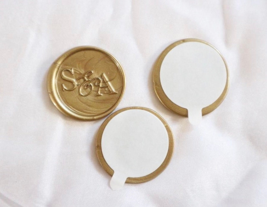 Self Adhesive Backing Stickers, Wax Seal Backing Stickers, Double Sided ...