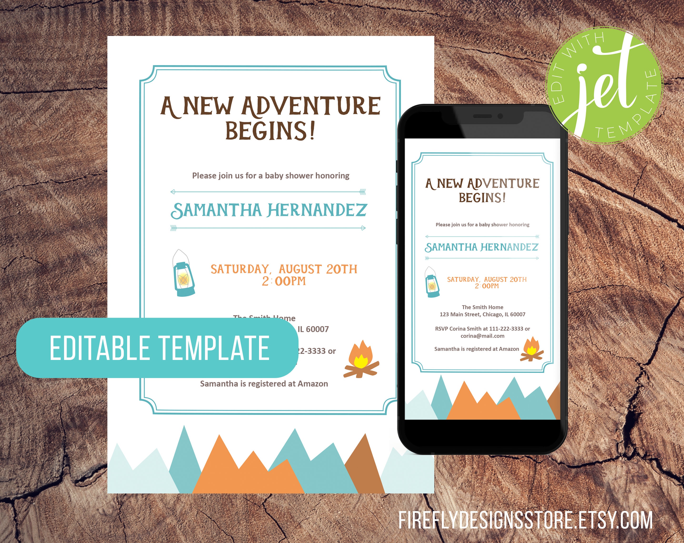 Invitation - Editable Template - Try Before You Buy - Jettemplate ...