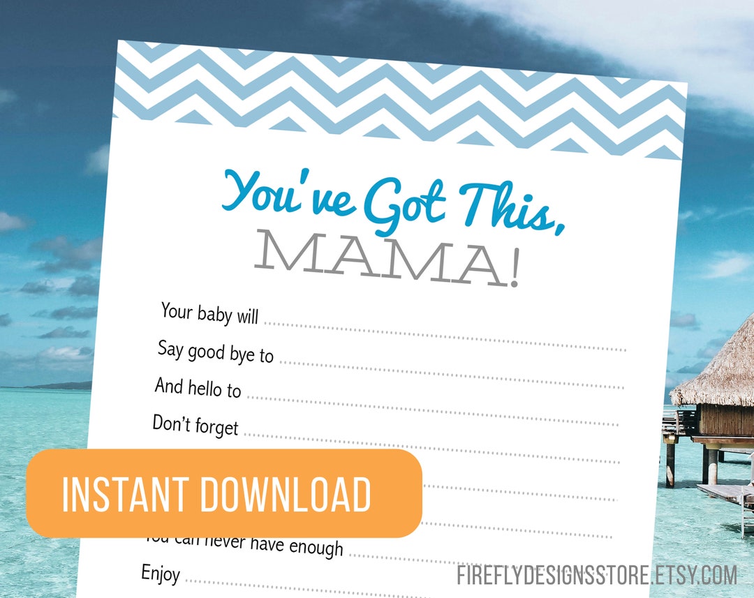 Advice for Mom - You've Got This, Mama! - You Have Got This Mama - Blue ...