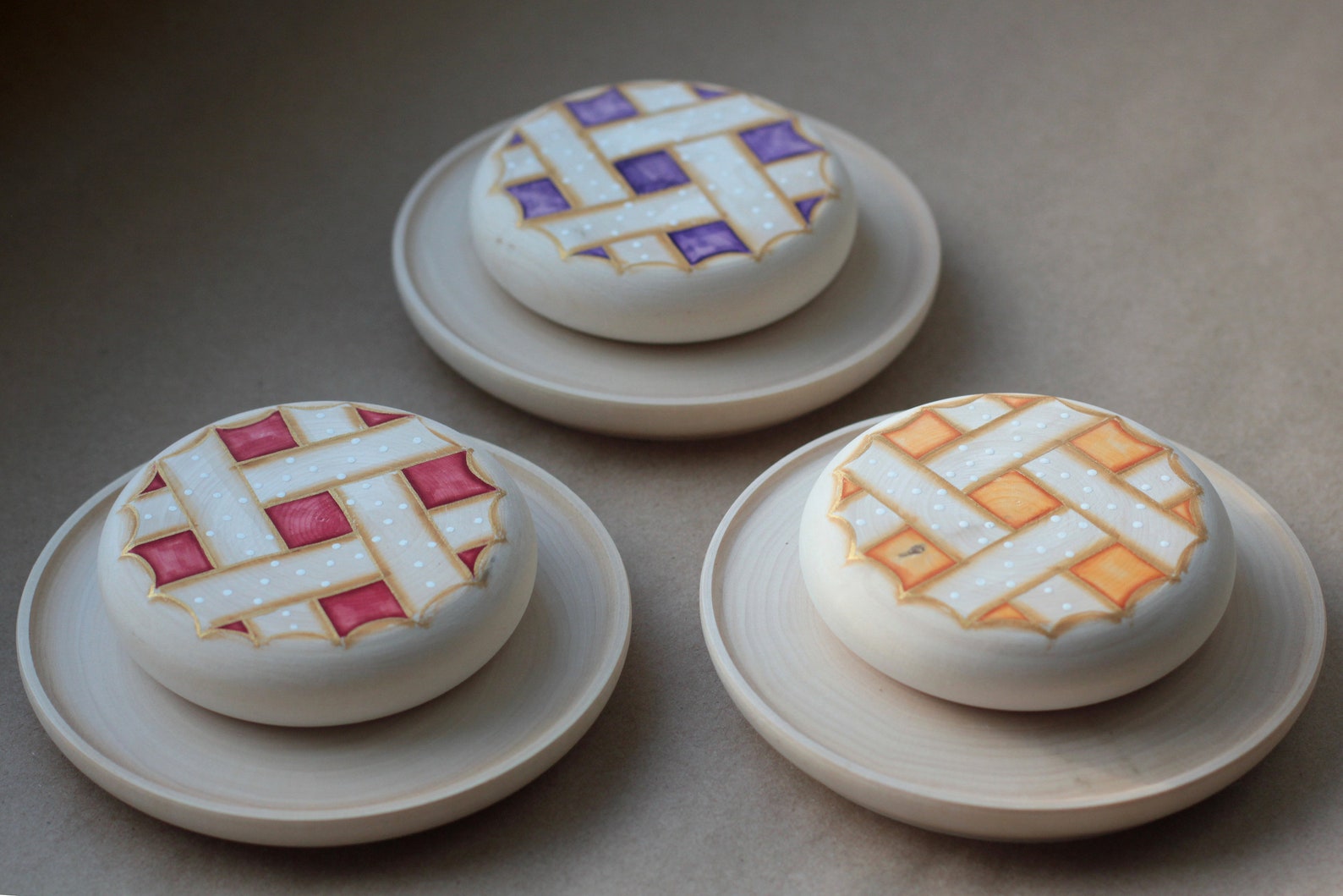 Wooden Toy Pie Toy food pretend play Christmas gift toy Toy | Etsy