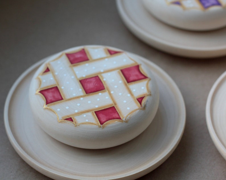 Wooden Toy Pie Toy food pretend play Christmas gift toy Toy | Etsy