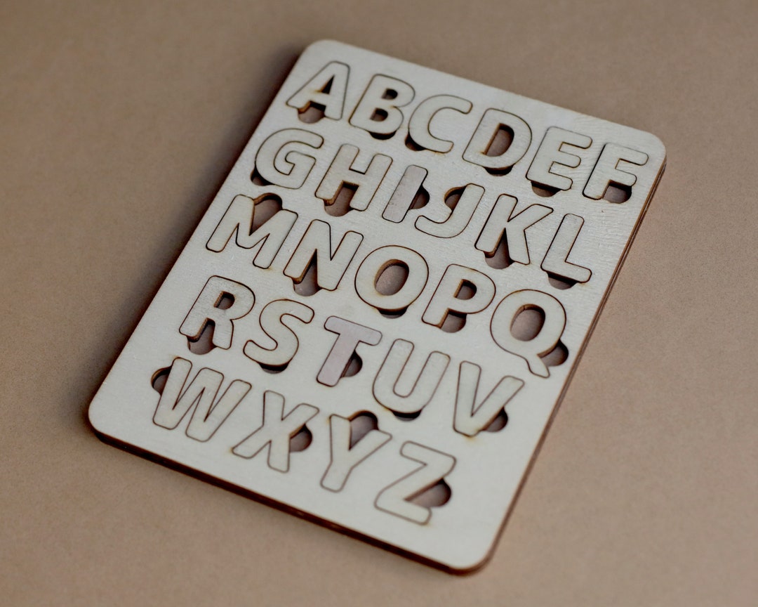 Montessori Board Toy English Alphabet Letters Toy Wooden Letter Toy - Etsy