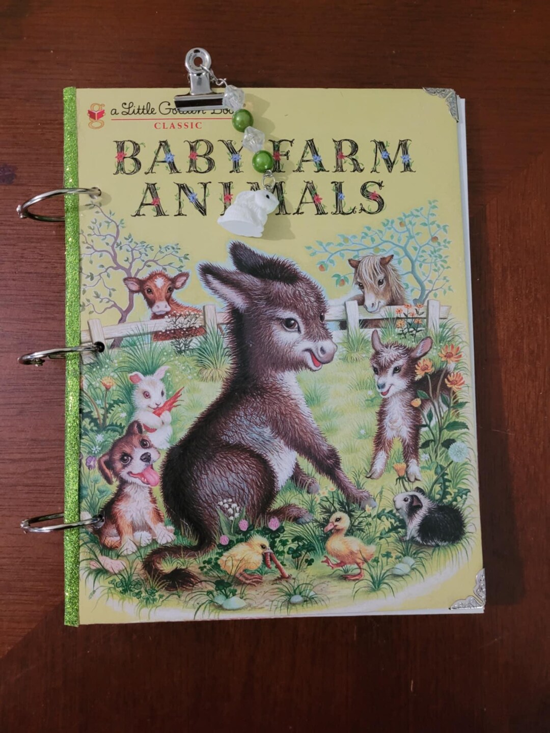 Little Golden Book Journal, Junk Journal, Notebook - Etsy