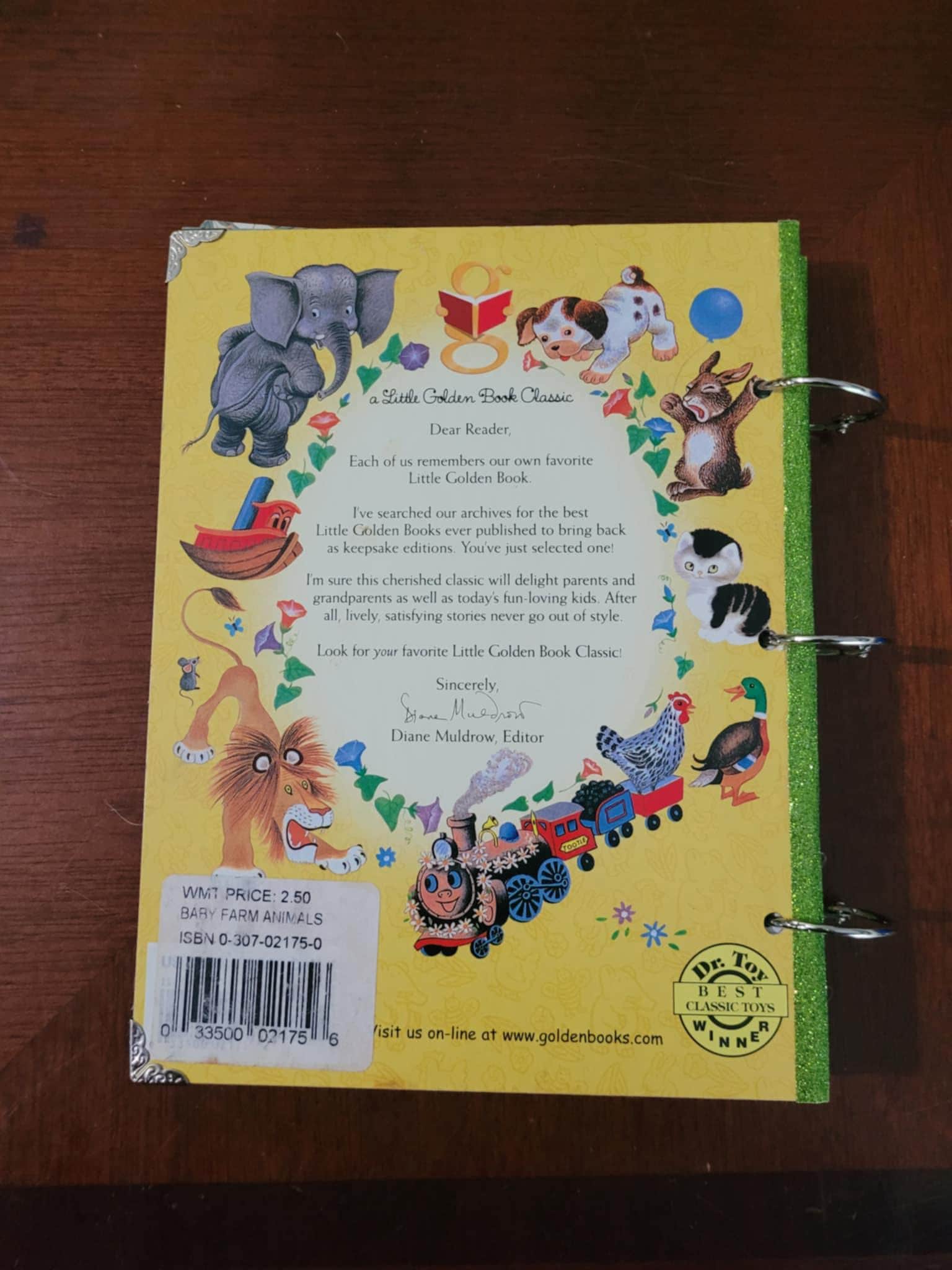 Little Golden Book Journal, Junk Journal, Notebook - Etsy